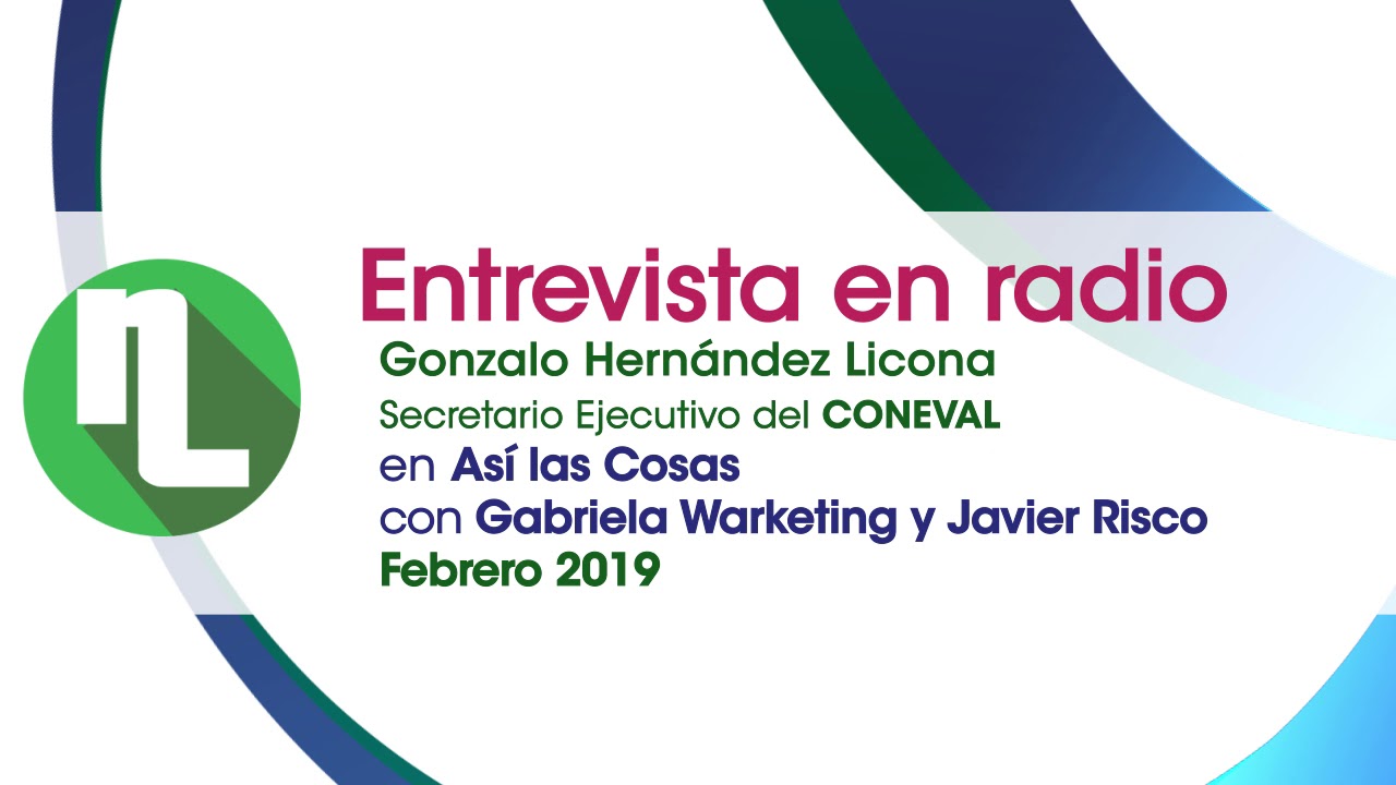 Gonzalo Hernández Licona en Así las Cosas con Gabriela Warketing y ...