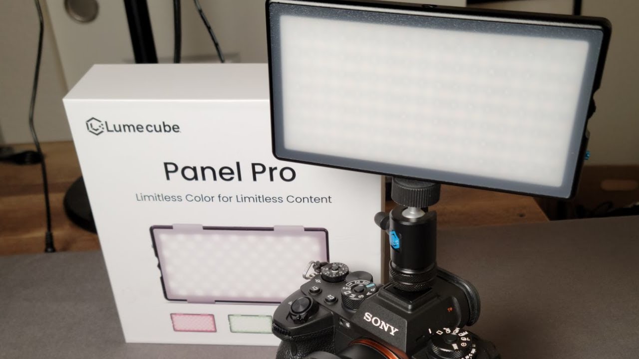 Lume Cube Panel Pro review - YouTube