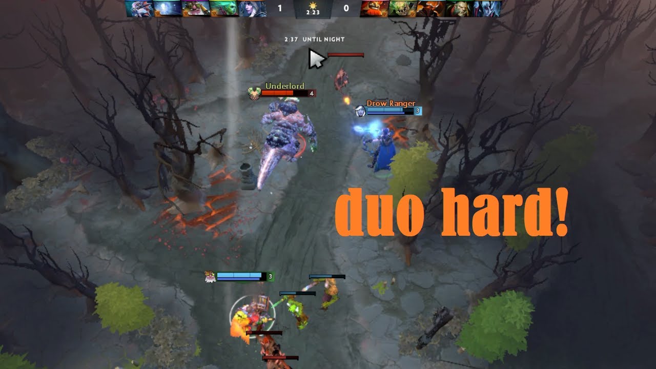 [SNIPER] Duo Carry on Hardlane, Sniper and Drow ! - YouTube