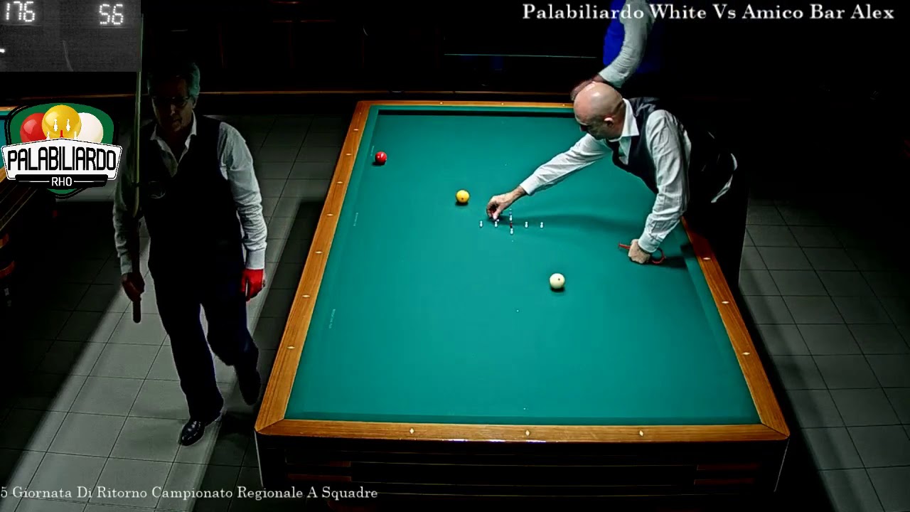 5 giornata di ritorno campionato regionale a squadre Palabiliardo White ...