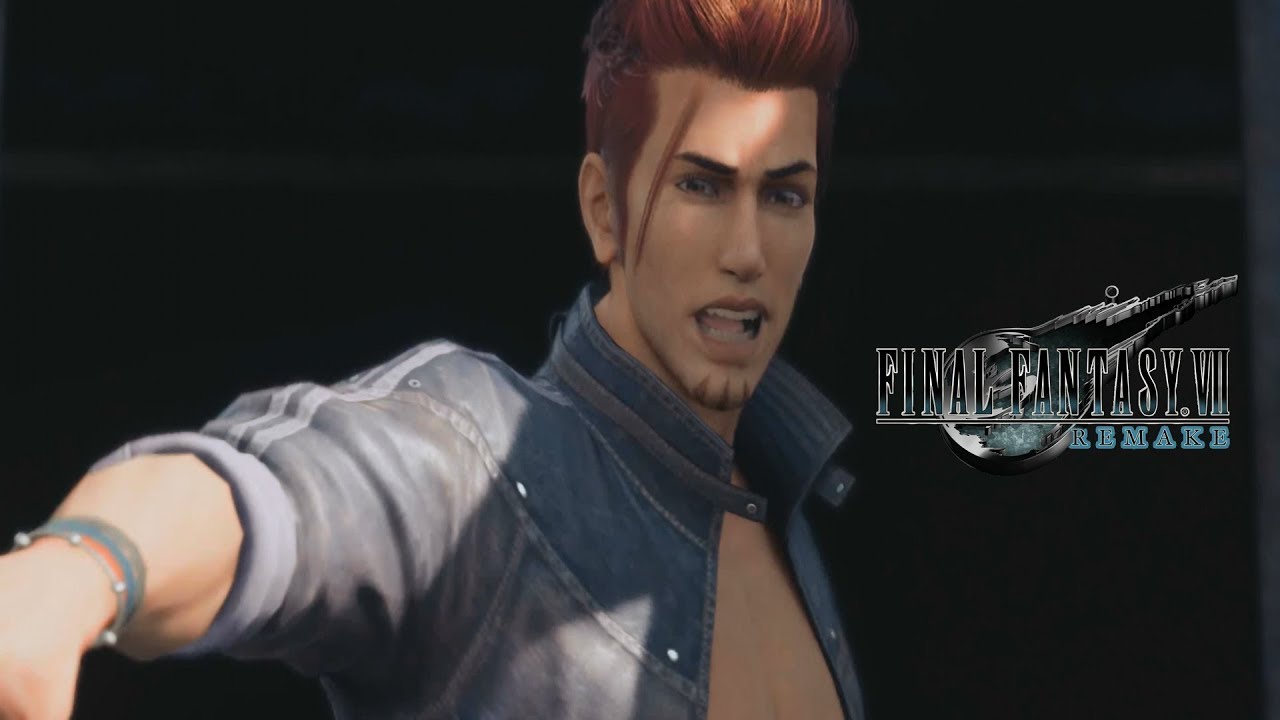(FF7R) Final Fantasy VII Remake I Johnny Character Intro Cutscene I ...