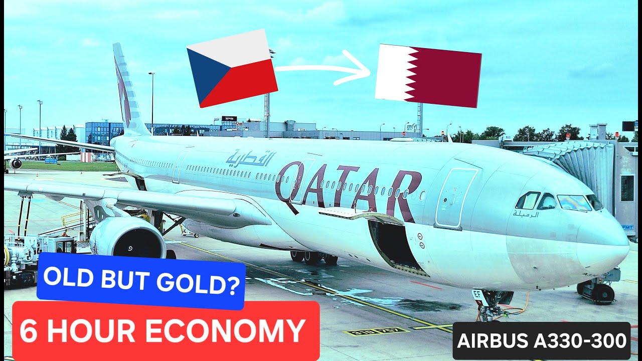 TRIP REPORT I First time on Qatar Airways A330! Prague - Doha - YouTube