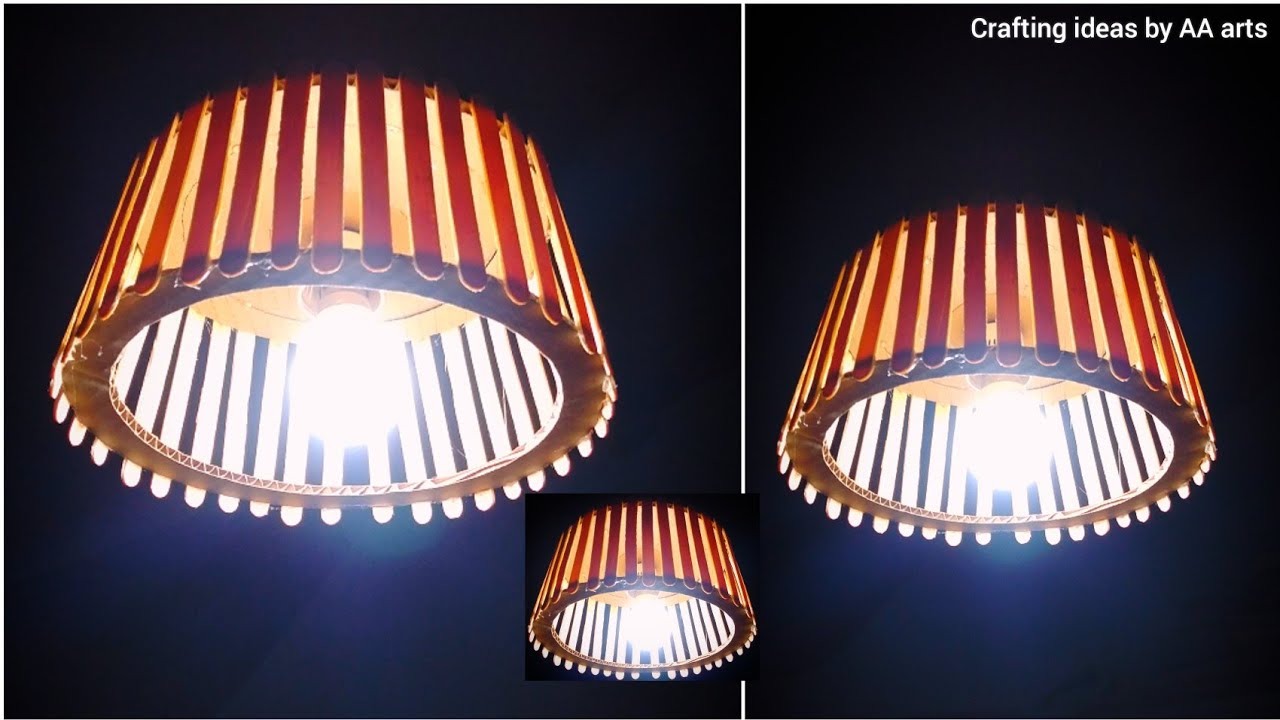 Popsicle Stick Lantern Diy | Popsicle Stick Crafts wall Hanging | Diy ...