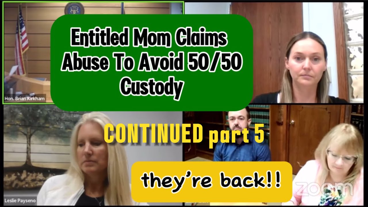 Entitled Mom Claims Ab*se To Avoid 50/50 Custody In Family Court ...