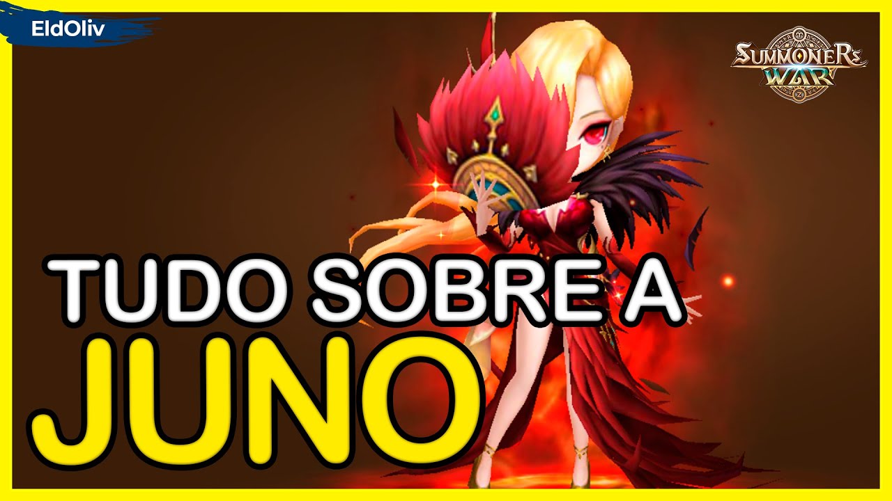 Tudo sobre a Fire Oracle, a Juno- Summoners War - YouTube