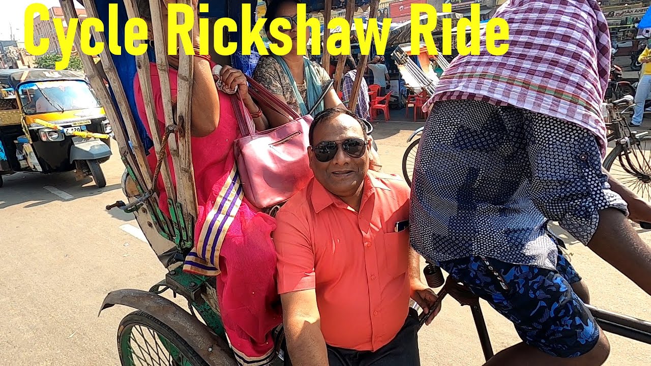 Cycle Rickshaw Ride - YouTube