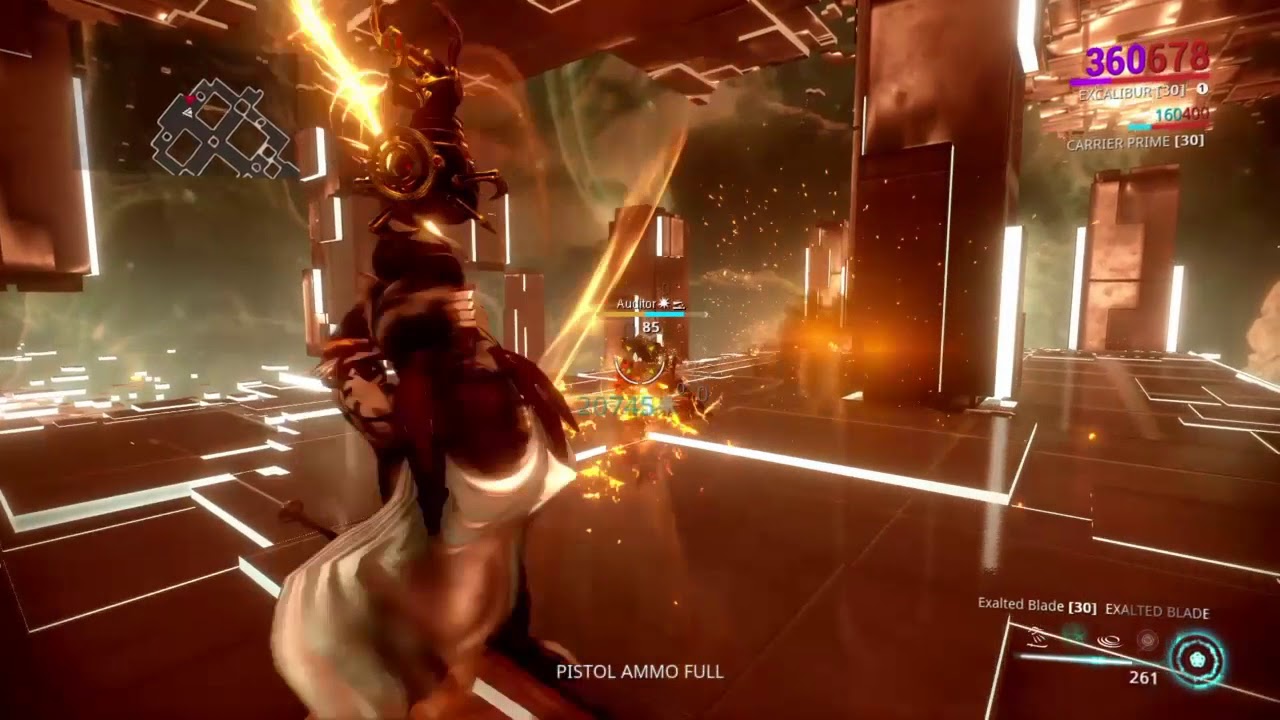 Excalibur end game build [Warframe gameplay] - YouTube