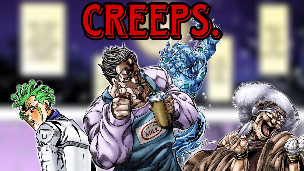 The CREEPIEST Characters In JJBA - YouTube