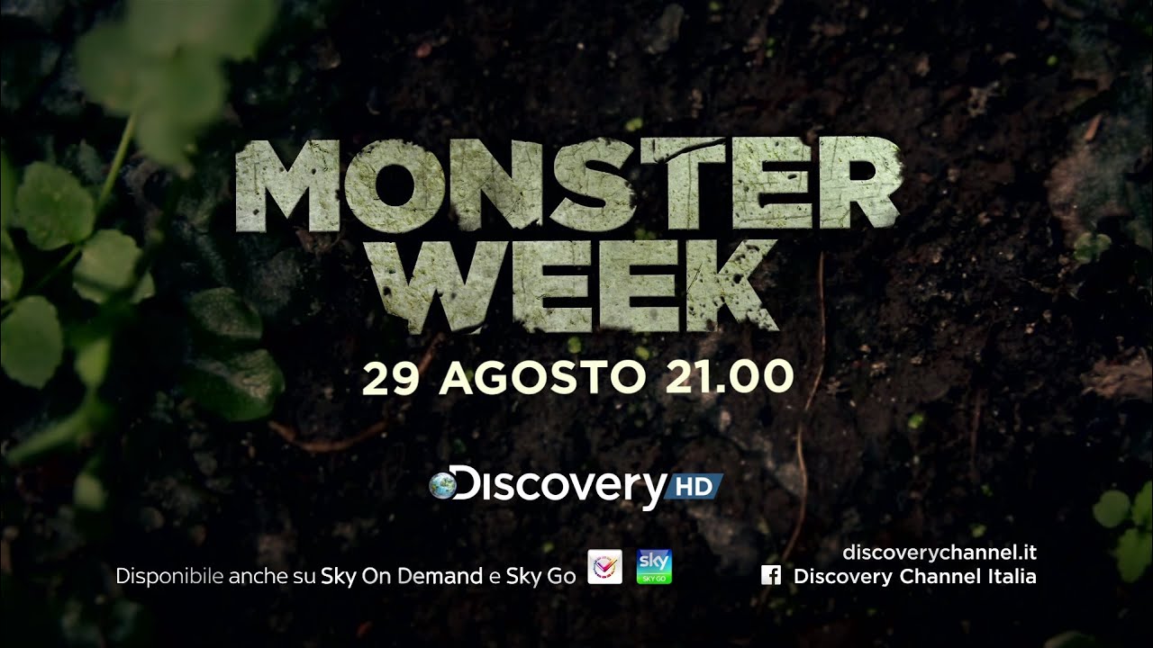 MONSTER WEEK - dal 29 agosto su DISCOVERY CHANNEL - YouTube