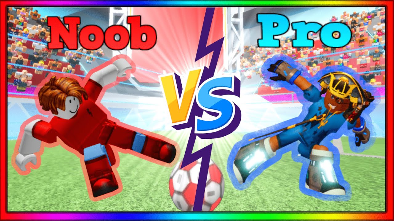 NOOB vs PRO - Roblox Super Striker League - YouTube