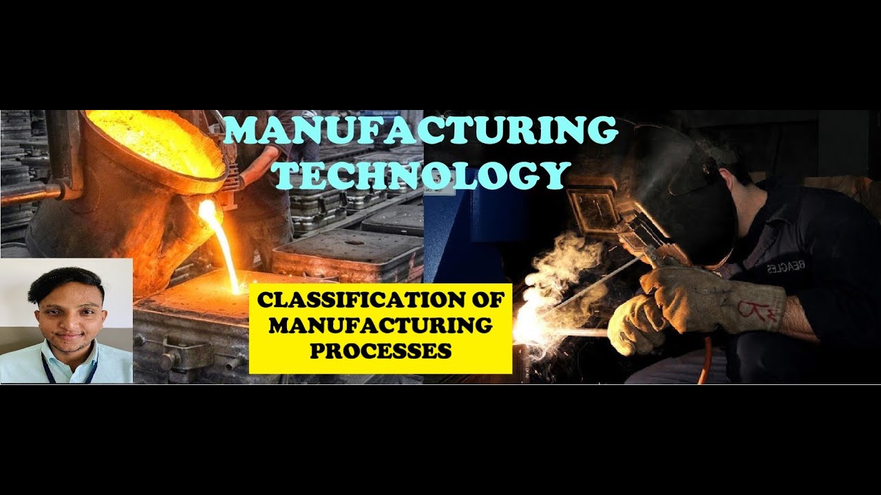 Classification of manufacturing processes II 3151912 II Unit 1 II ...
