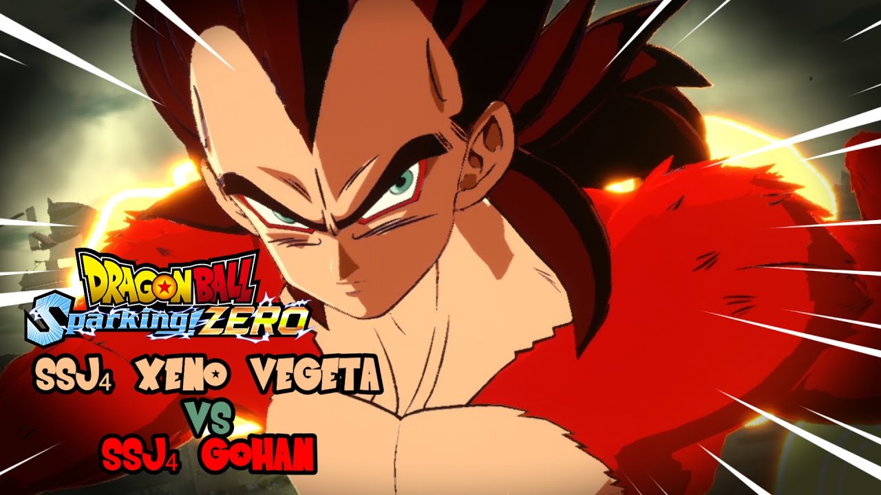 DB Sparking Zero | SSJ4 Vegeta (Xeno) Vs SSJ4 Gohan - YouTube