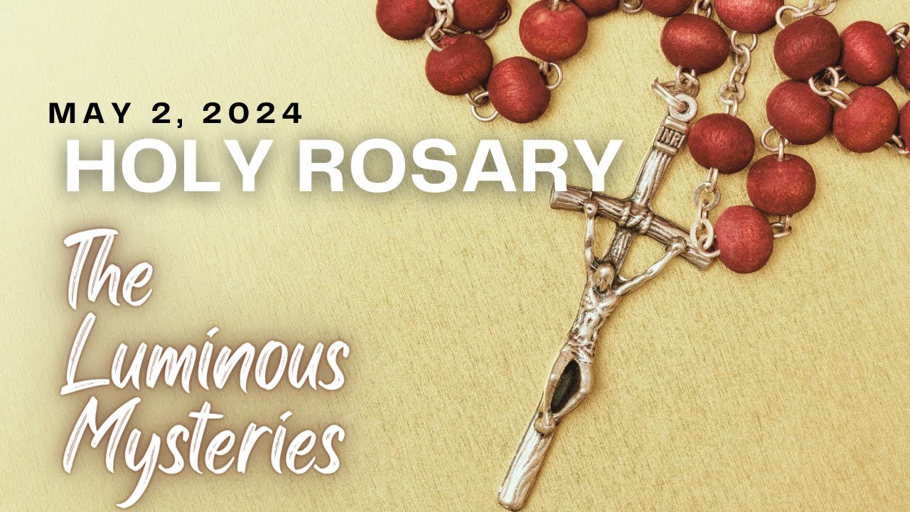 The Holy Rosary - The Luminous Mysteries #catholic #rosarythursday ...