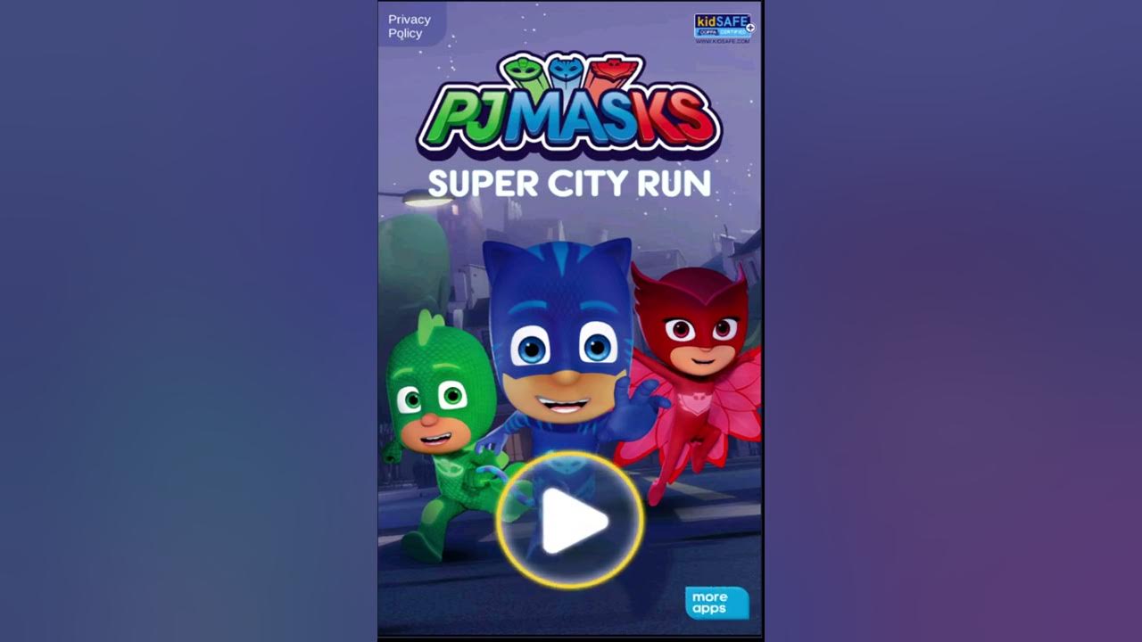 PJ MASKS (PYJAMA HELDEN): SUPER CITY RUN || Angespielt | Deutsch ...