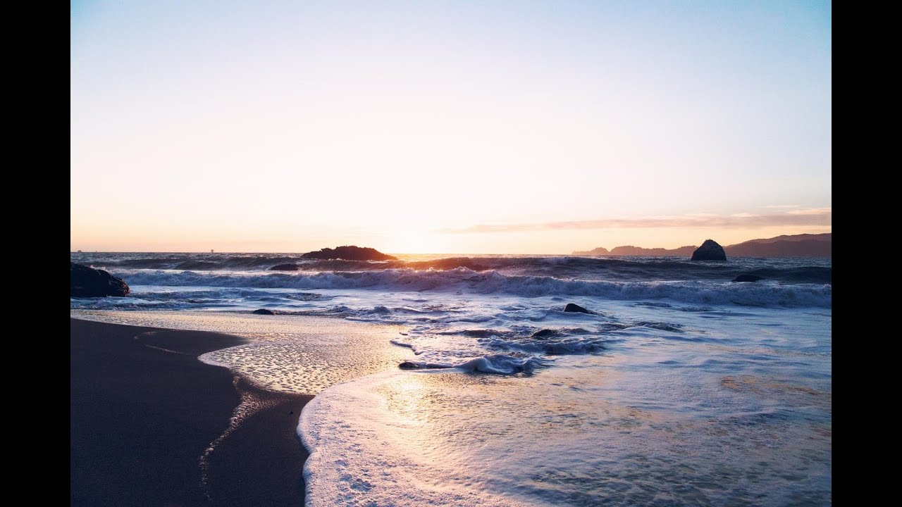 Peaceful Ocean Waves + Relaxing Music + Relaxing Sleep Music + Insomnia ...