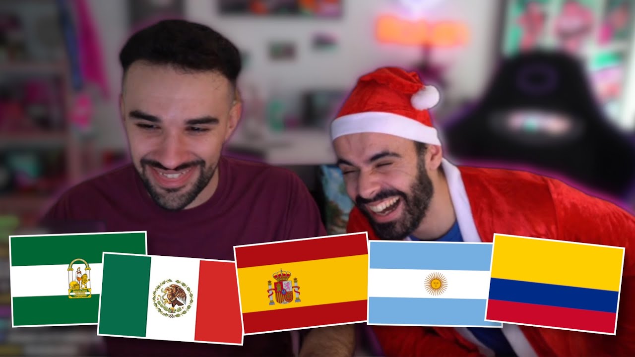 ILLOJUAN y ANDRÉS hablan de los ACENTOS de ESPAÑA Y LATINOAMÉRICA - YouTube