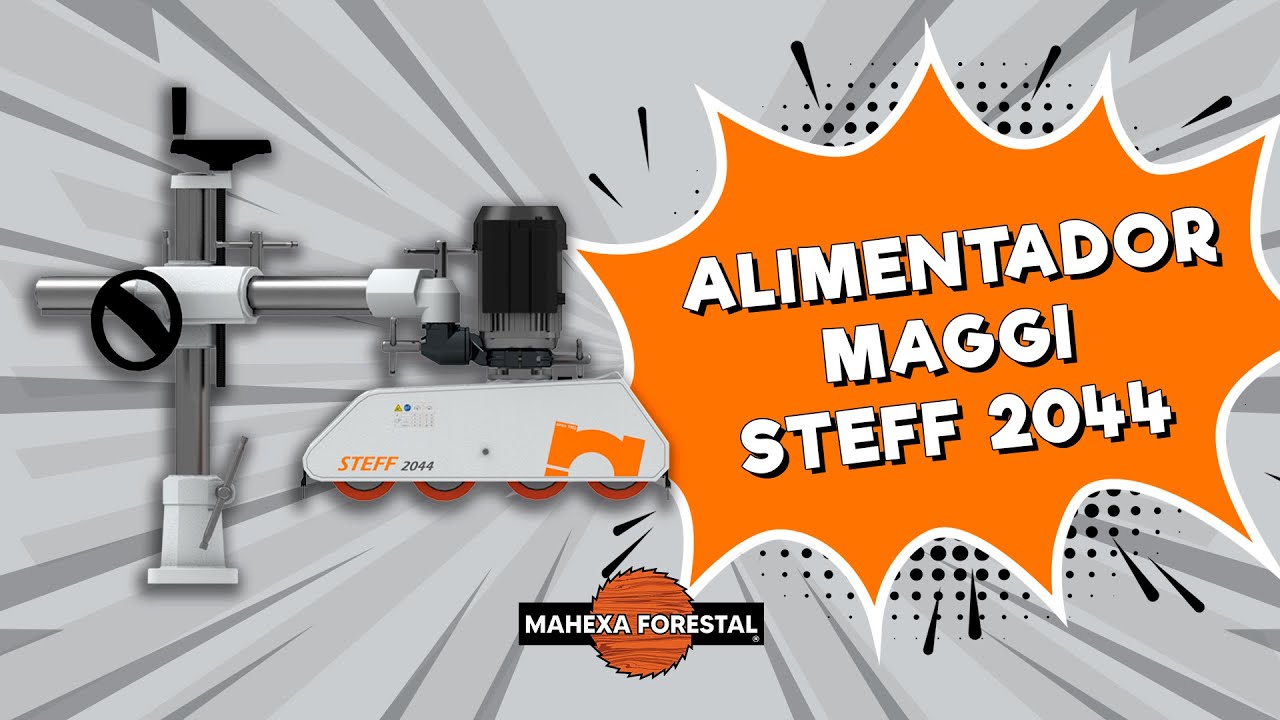 Alimentador Maggi STEFF 2044 | MAHEXA FORESTAL - YouTube