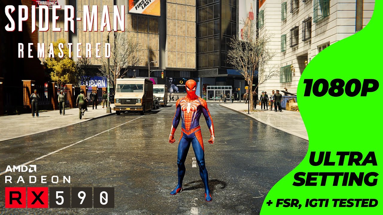 Marvel’s Spider-Man Remastered - RX 590 + i7 4770 | Ultra Setting ...