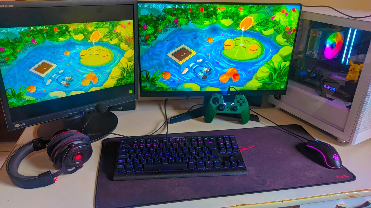 TOUR PELO MEU SETUP GAMER DO ALIEXPRESS COM 18 ANOS (2024) - YouTube