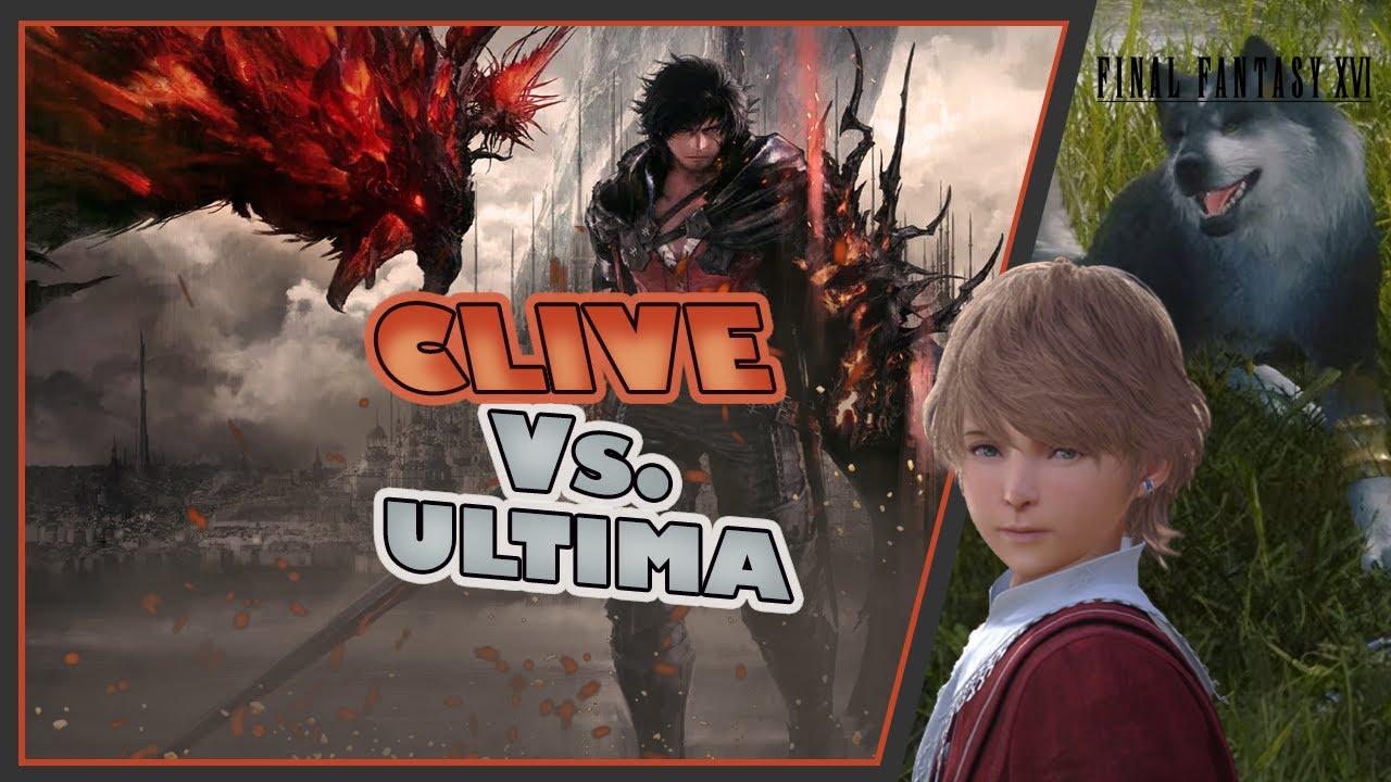 Final Fantasy 16 XVI ⚔️ Der Kampf beginnt, Clive Vs. Ultima | Lets Play ...