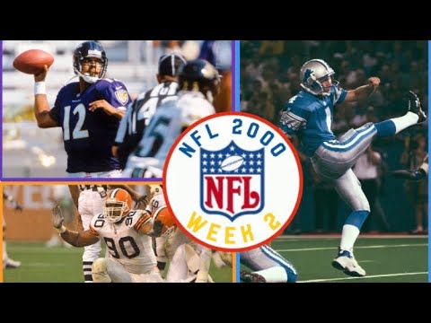 NFL 2000 Regular Season Week 2 Highlights - YouTube