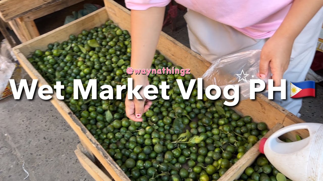 Grocery Vlog (Wet Market Edition) Ep 2 $35 budget for a family of 5 ...