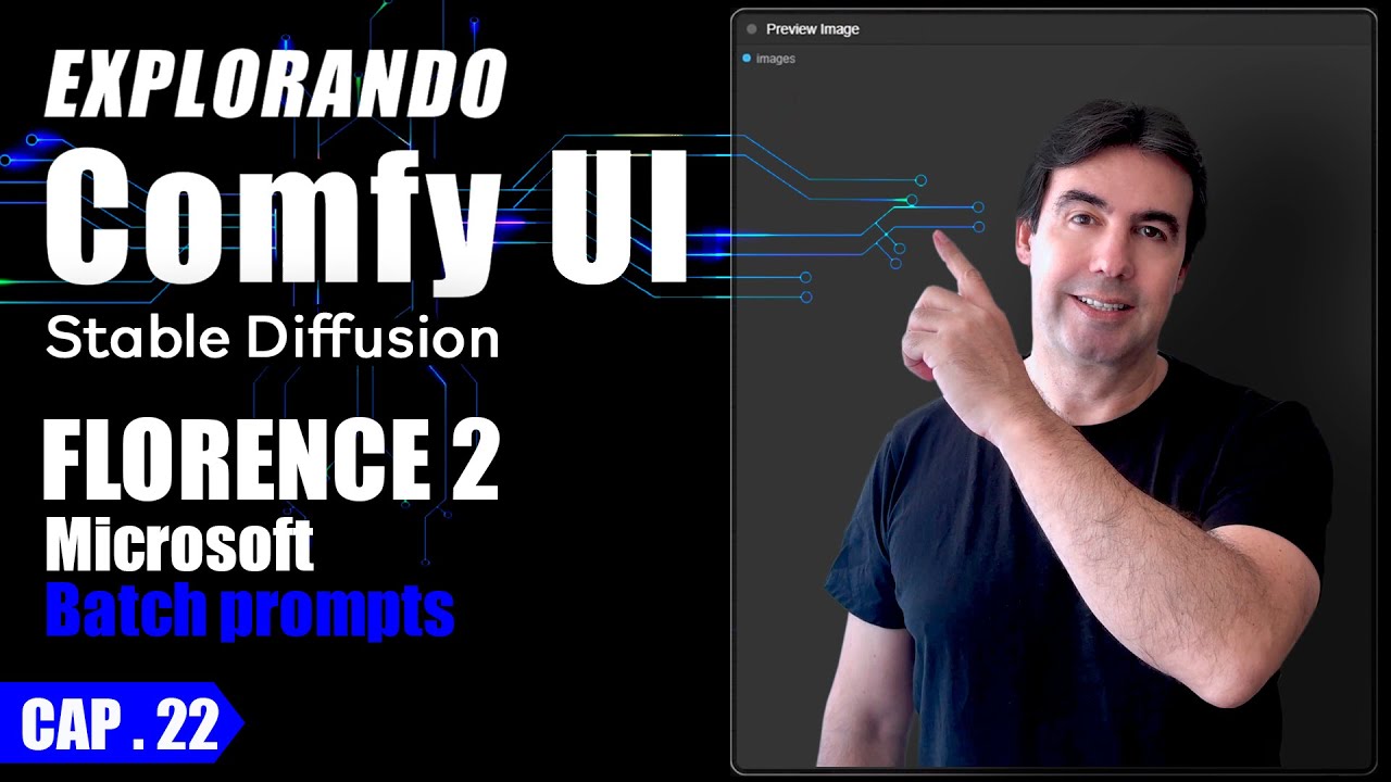 🟩 22 - ComfyUI: Instalación y Uso de Florence 2 para crear Batch Prompts - TUTORIAL - YouTube