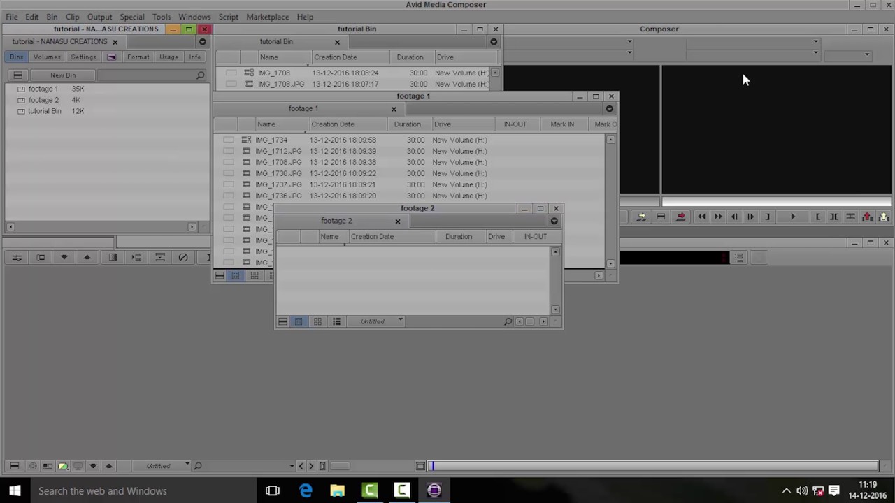 how to import media into avid media composer - YouTube