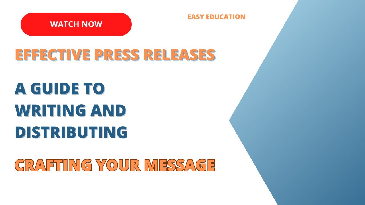 Crafting Your Message: A Guide to Writing and Distributing Effective ...