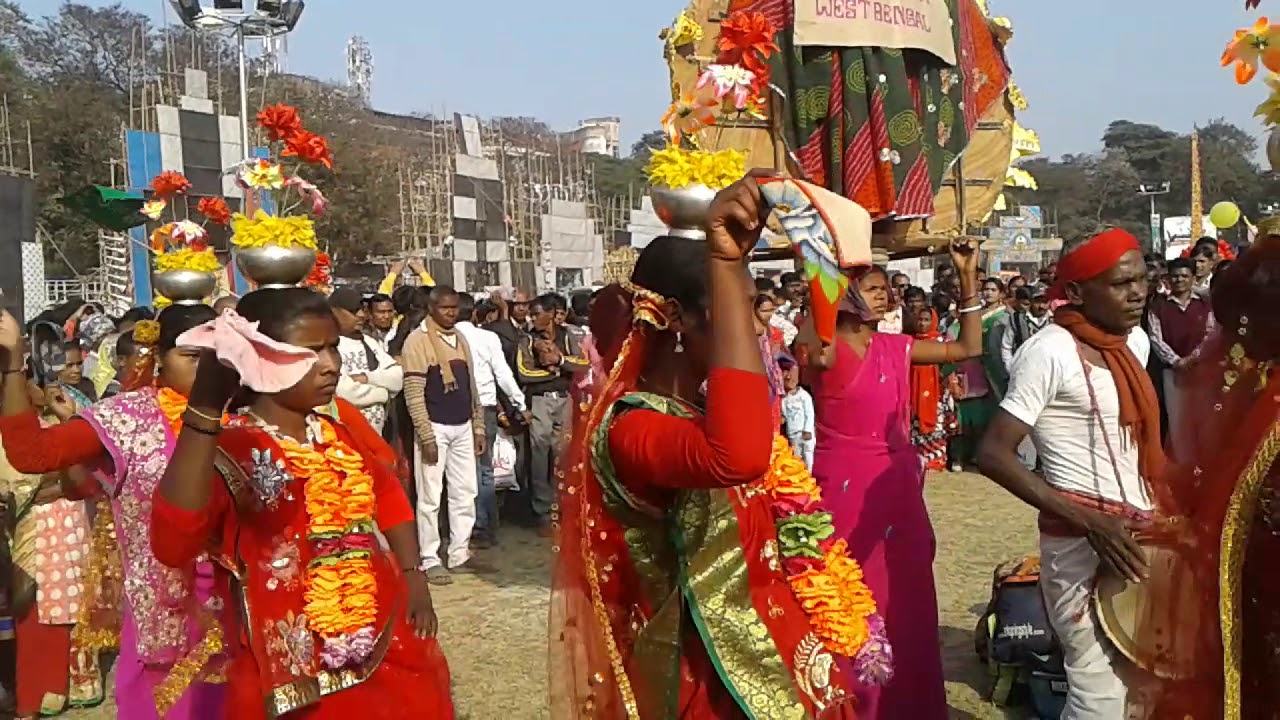 23- Tusu song and dance - regal maidan jamshedpur -2018 - YouTube