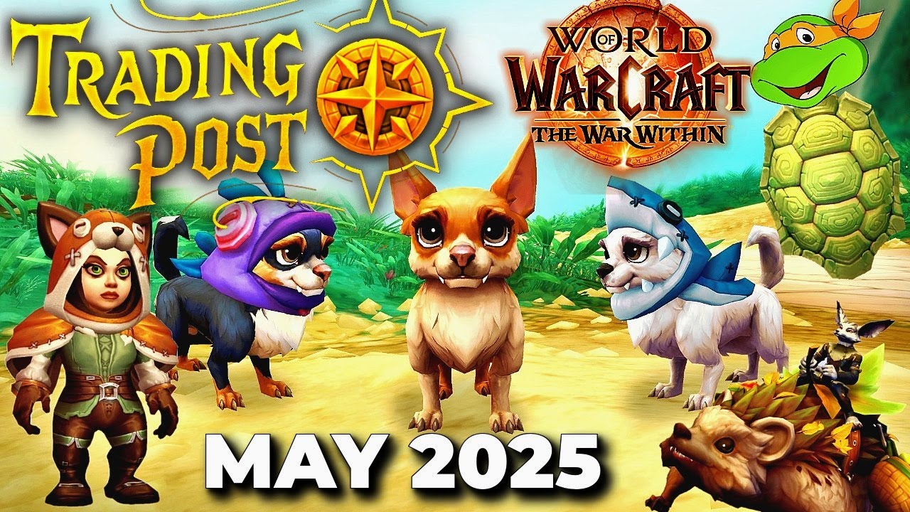 EVERYTHING Coming to the Trading Post in MAY 2025 - World of Warcraft ...