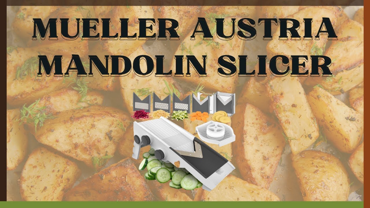Mueller Austria Multi Blade Adjustable Mandoline Slicer, Cutter ...