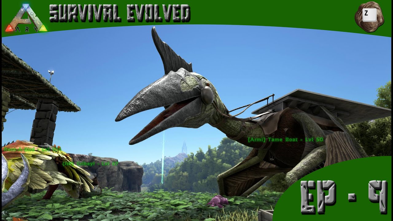 ARK: Survival Evolved - Quetzal Fun - Series Z - EP-9 - YouTube