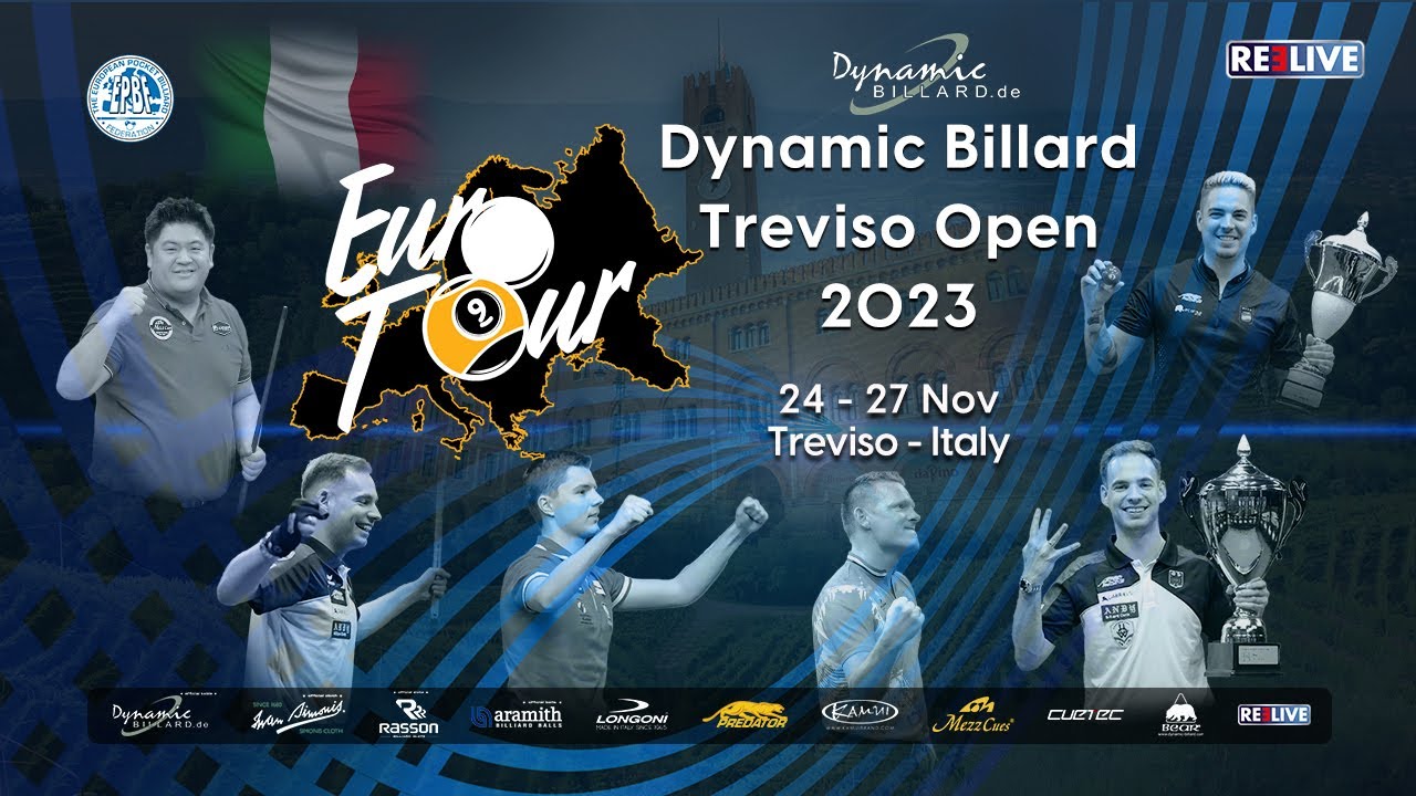 Milan Bugarski Vs Maks Benko EuroTour Day 1: Dynamic Billard Treviso ...