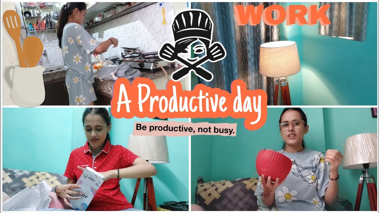 Trying to stay Productive and Motivated All Day 😅|| Being busy is not ...