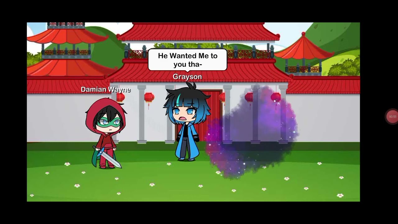 [Gacha Life] The Bat Boys Damian Wayne and Nightwing Meet MHA - YouTube