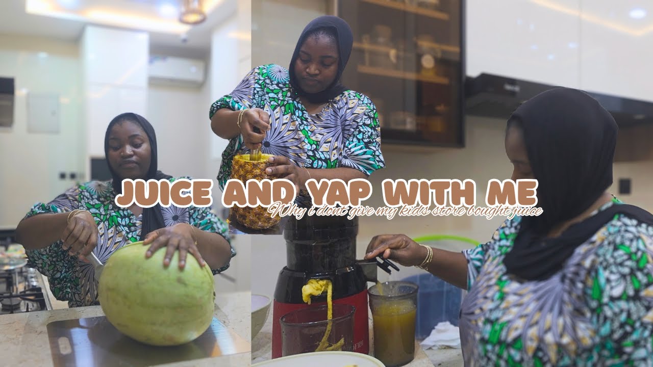 JUICE AND YAP WITH ME : Why I CHOOSE Homemade Juice Over Store Bought ...
