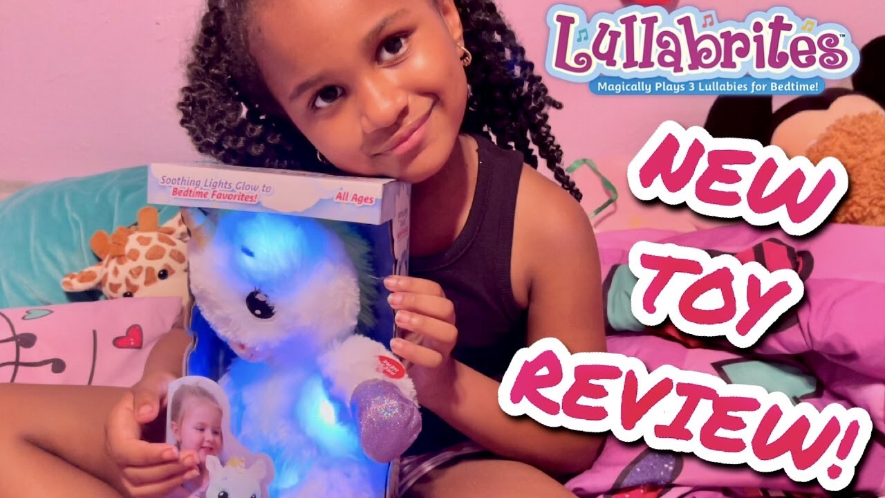 LULLABRITES TOY REVIEW AND UNBOXING | LIGHT UP UNICORN - YouTube