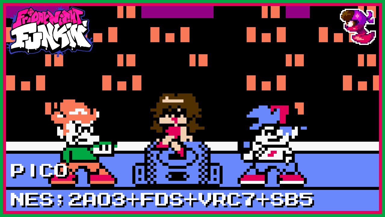Friday Night Funkin': Pico 8-Bit Remix [NES; 2A03 + FDS + VRC7 + SB5 ...