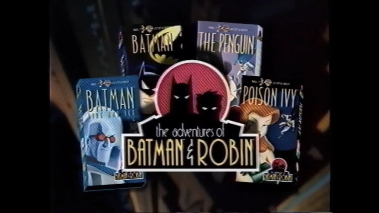 The Adventures of Batman & Robin (1997) VHS Promo (VHS Capture) - YouTube