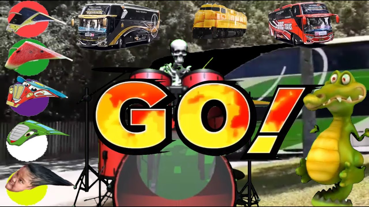 Bikin Ngakak Bermain Puzzle Gambar Bus Basuri eropa | Kejar Bebek Lucu ...