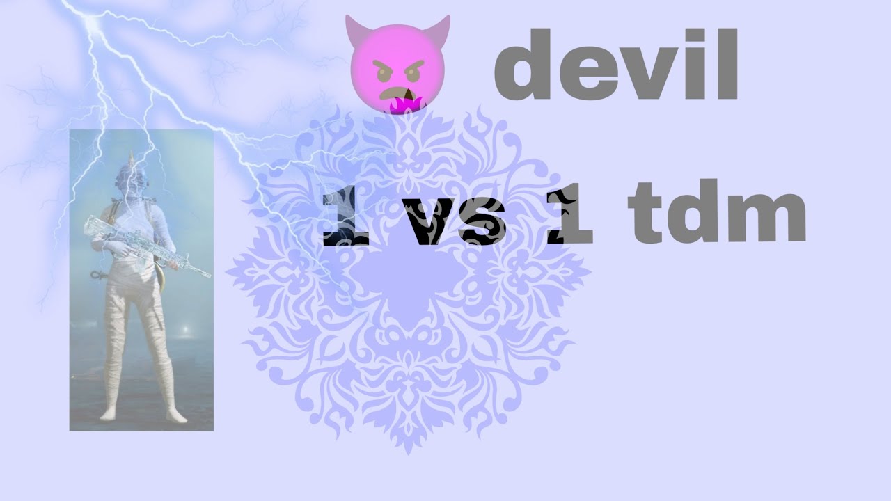 Devil vs Pika 1vs1 tdm 👿 - YouTube