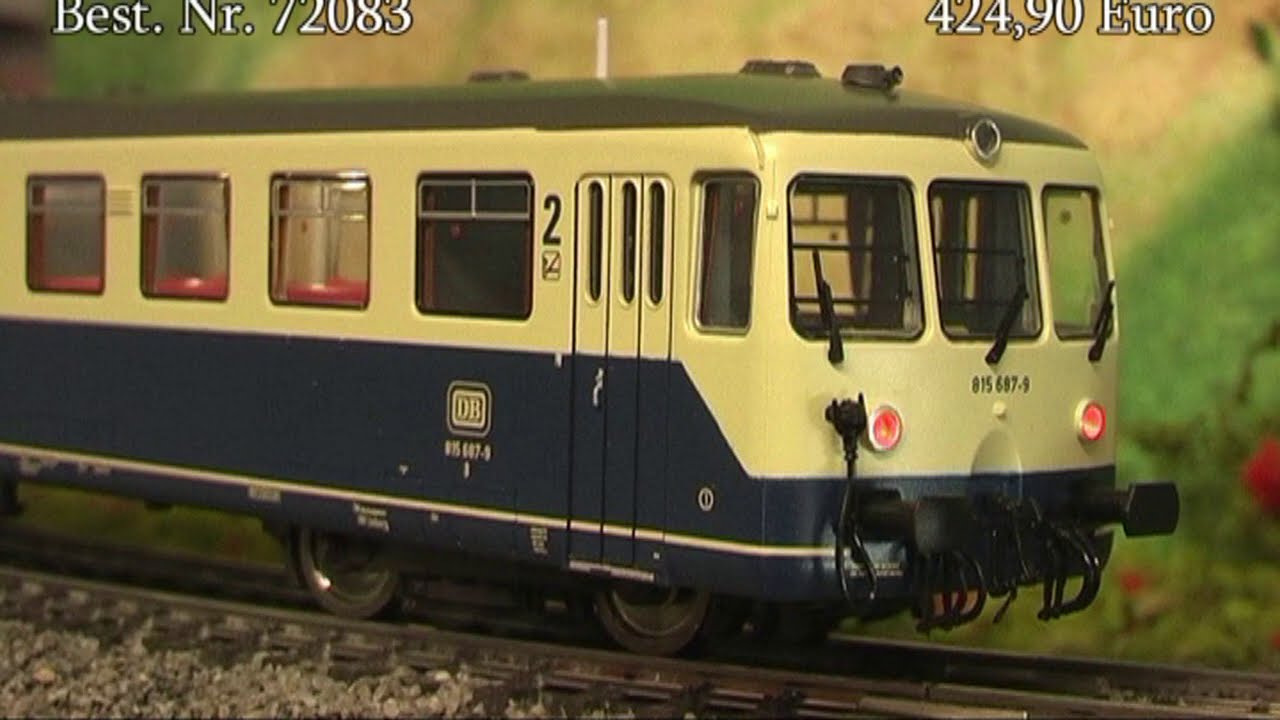 Modellbahn-Neuheiten (790) Roco 72083 Akkutriebwagen BR 515 mit ...