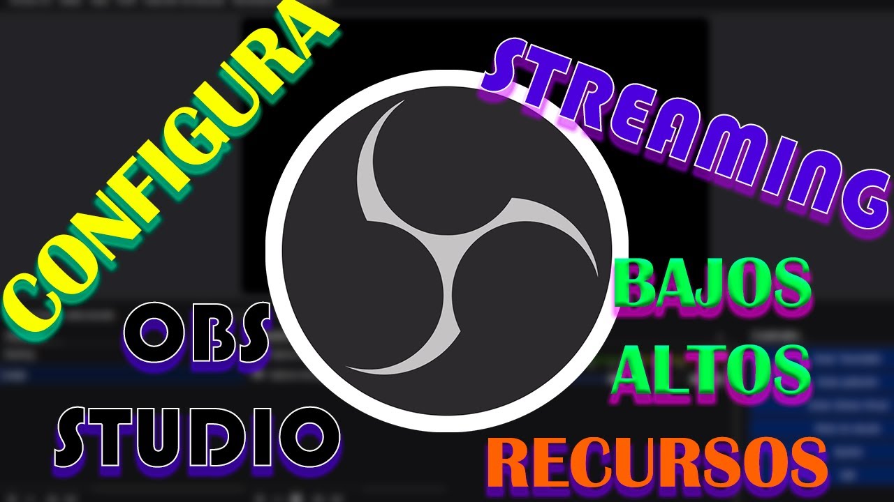 como configurar OBS STUDIO 🟢 para DIRECTOS SIN LAG BAJOS RECURSOS 2021 ...