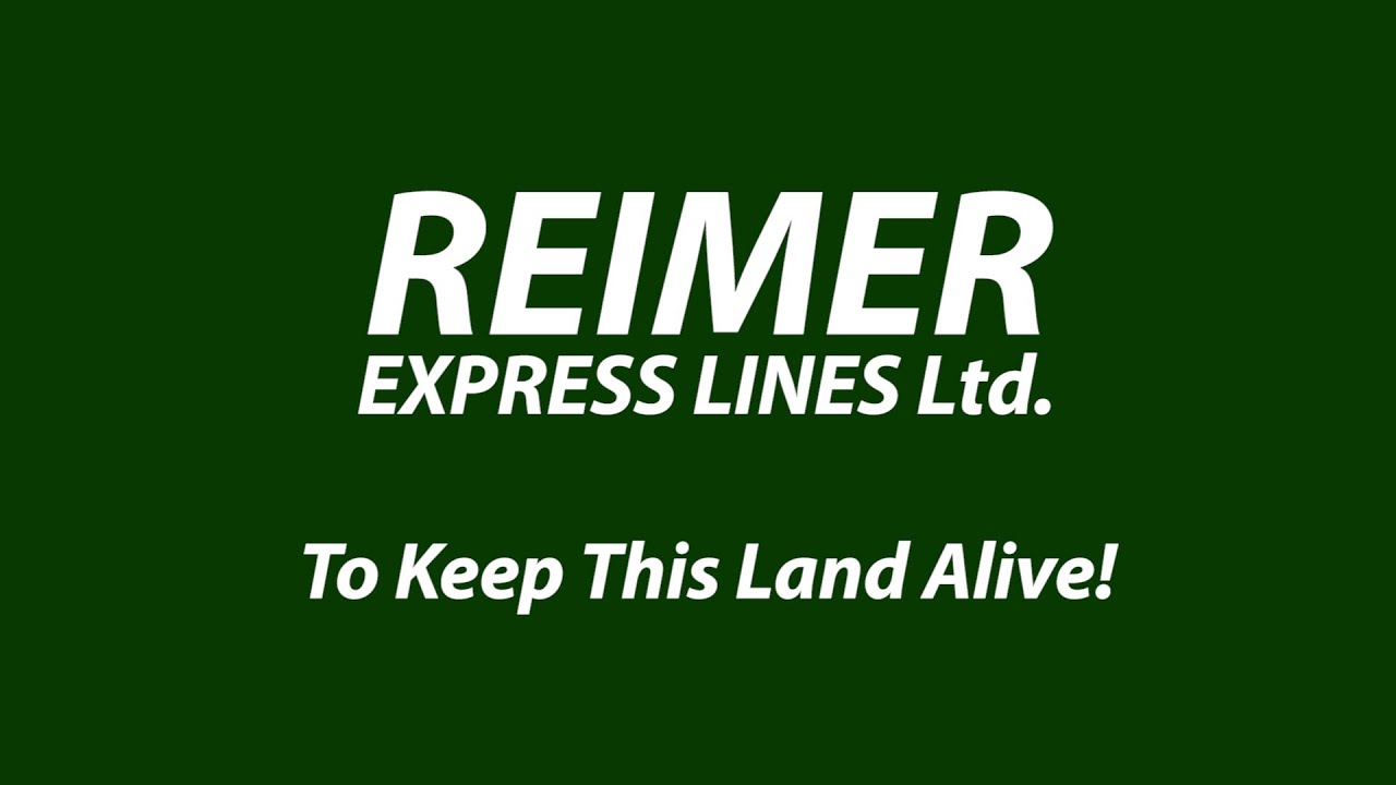 Reimer Express Lines Ltd. "To Keep This Land Alive" - YouTube