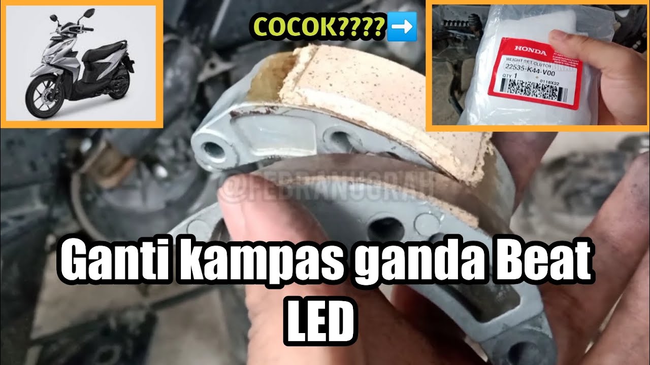 GANTI KAMPAS GANDA MOTOR BEAT LED 2020!!!! - YouTube