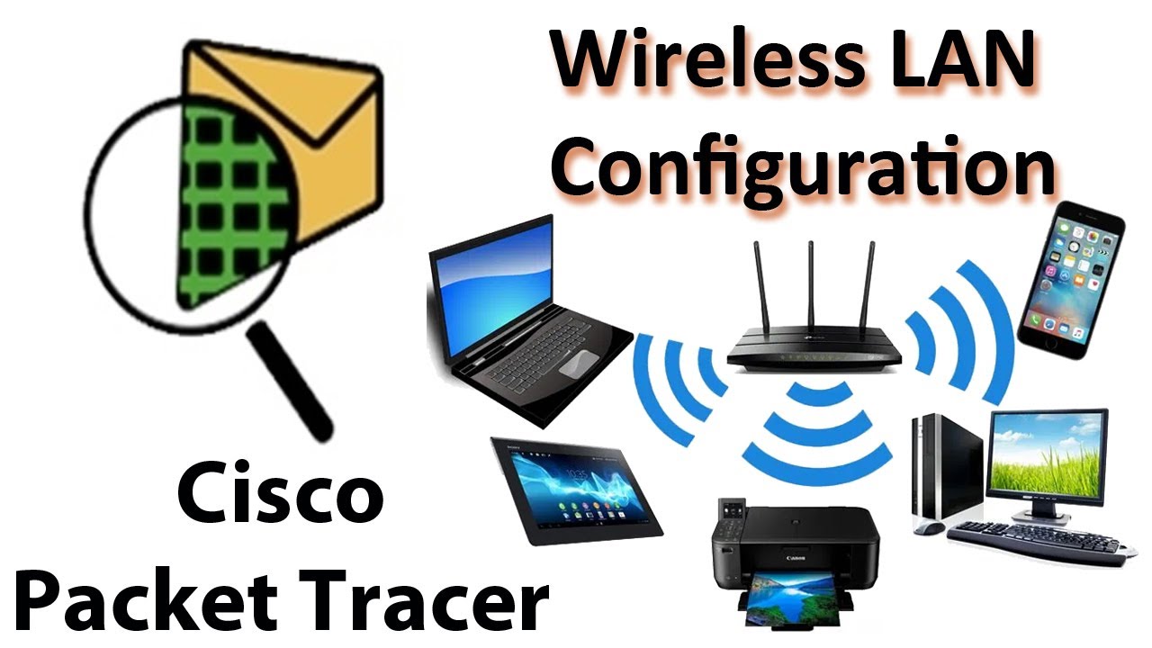 cisco Wifi tutorial in packet tracer | Packet tracer tutorial for wifi ...