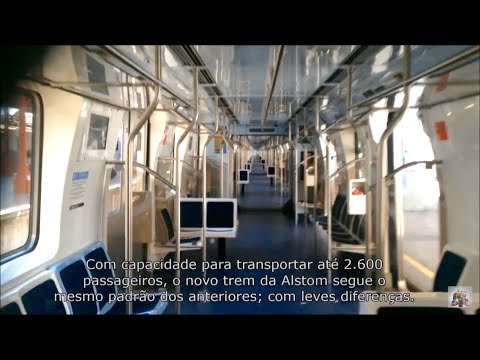 Supervia - Por dentro do novo trem Alstom série 5000 - YouTube