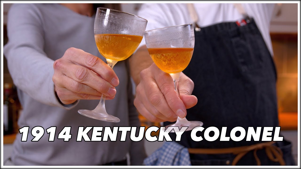 1914 Kentucky Colonel Cocktail By Jacques Straub of the Pendennis Club ...