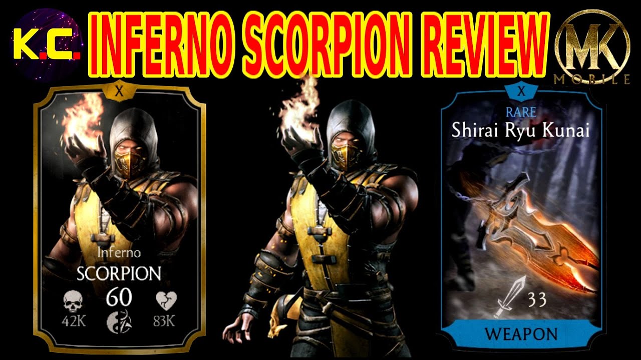 MK Mobile - Inferno Scorpion Review - YouTube